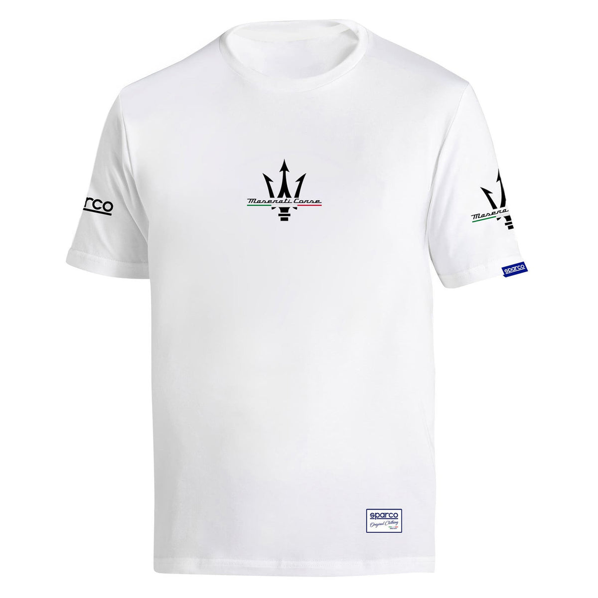 T-shirt Sparco Maserati Blanc | Boutique Officielle – Sparco Fashion